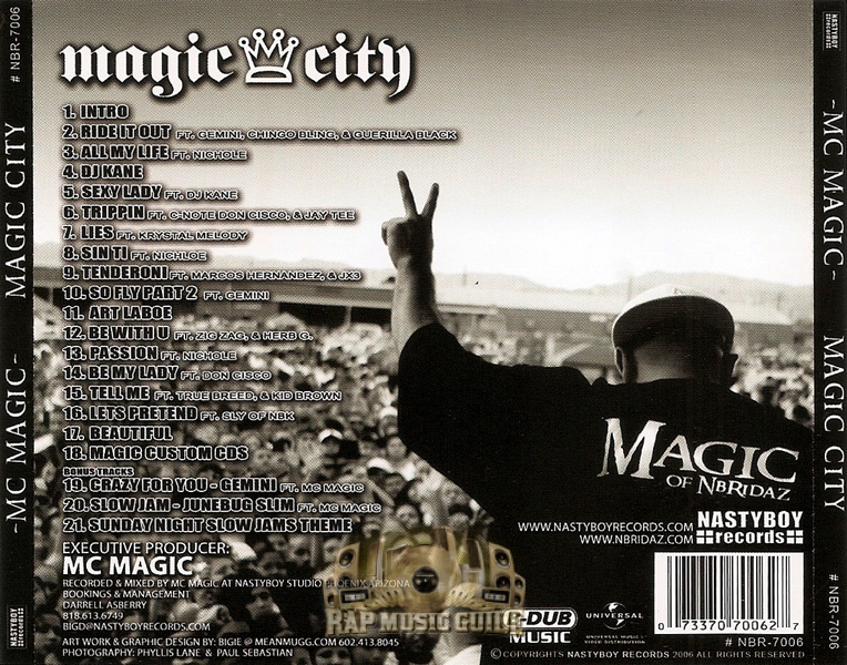 MC Magic - Magic City: CD | Rap Music Guide